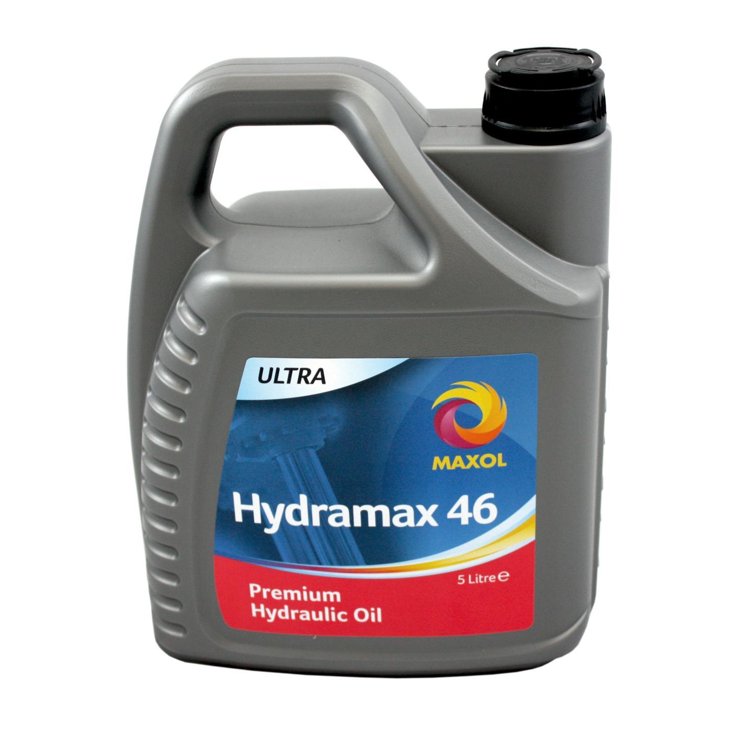 Buy Maxol Ultra Hydramax 46 Premium Hydraulic Oil 5L from Fane Valley Stores Agricultural Supplies