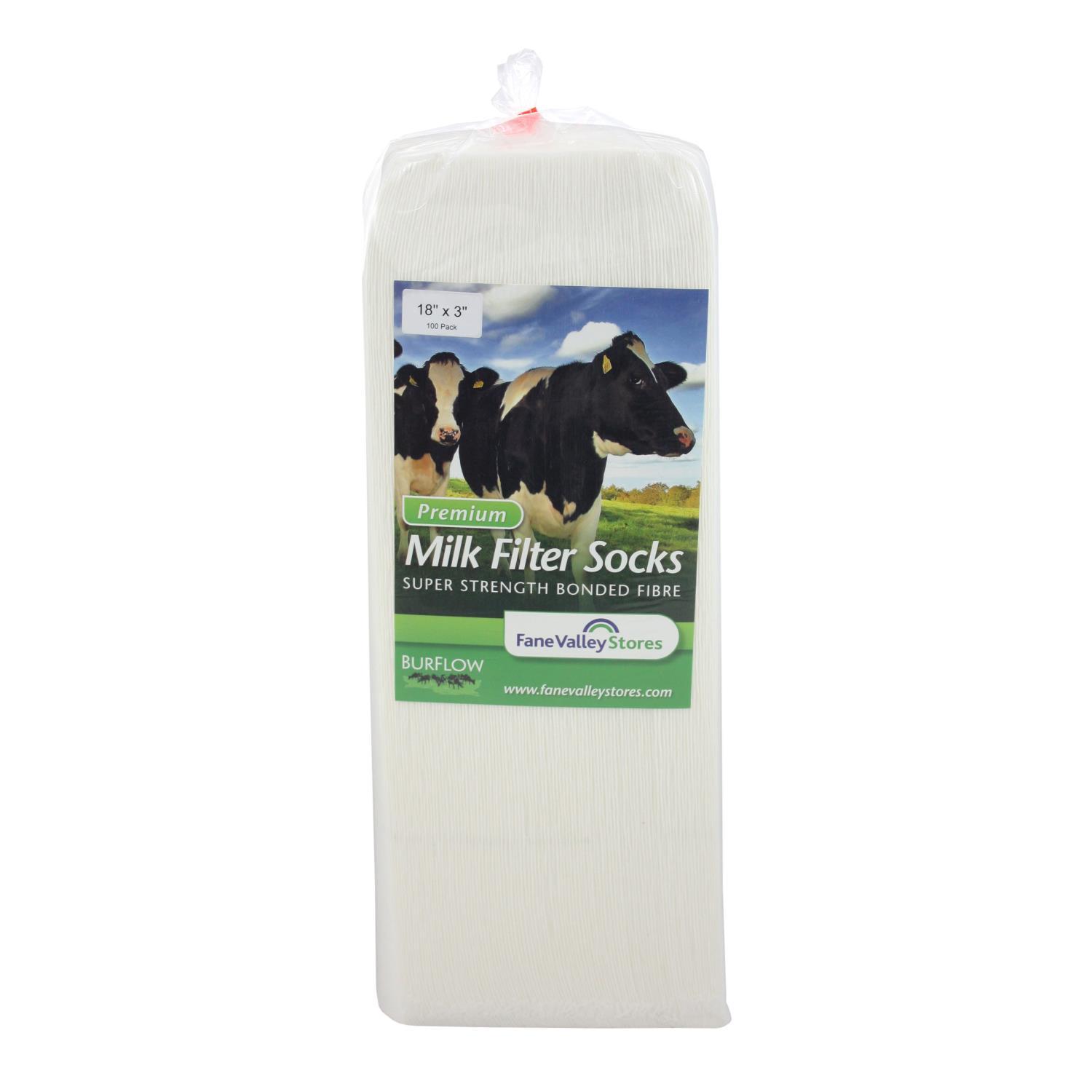 Buy Burflow FV 18" x 3" Milk Socks Pack of 100 from Fane Valley Stores ...
