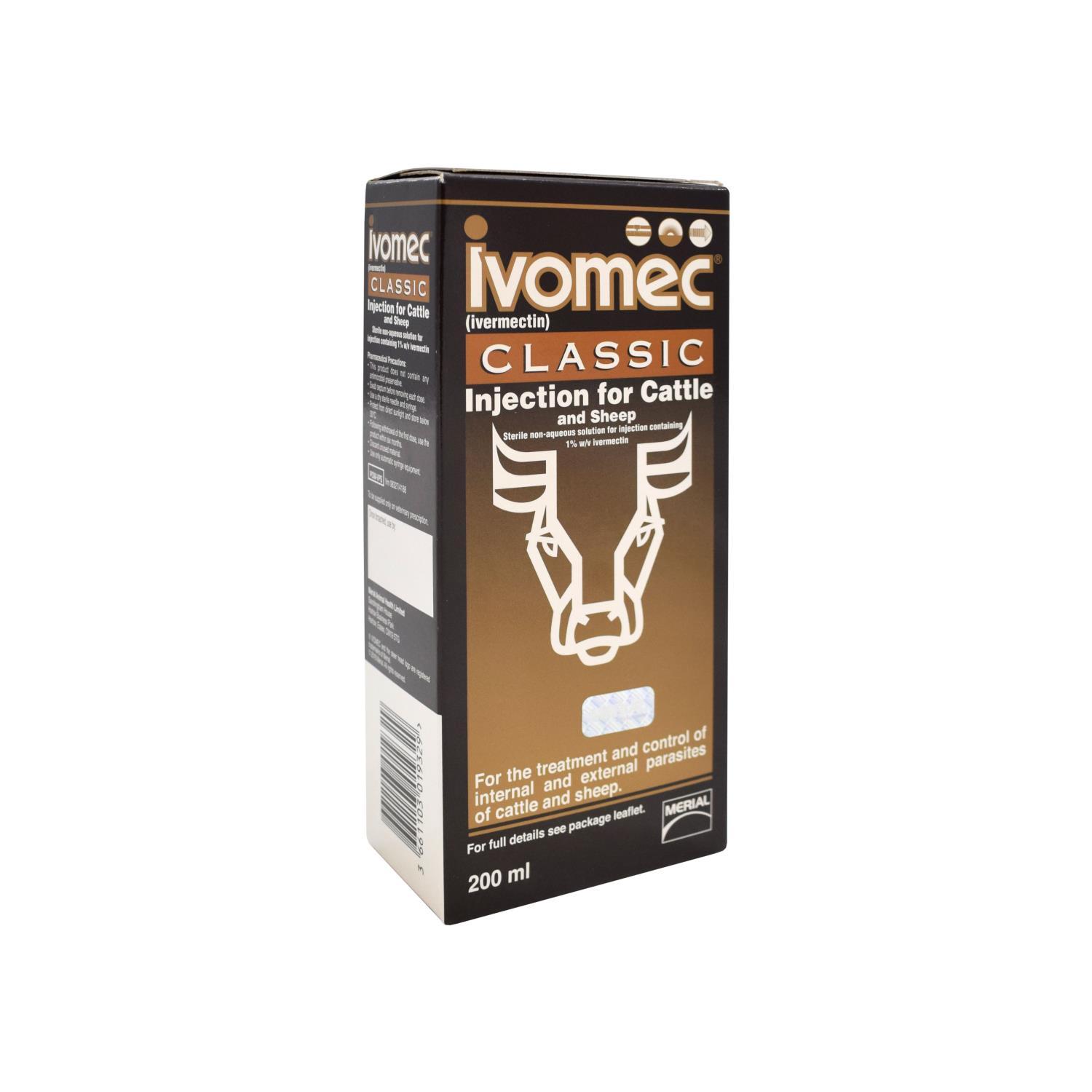 Buy Ivomec Classic Injection 200ml From Fane Valley Stores Agricultural Supplies