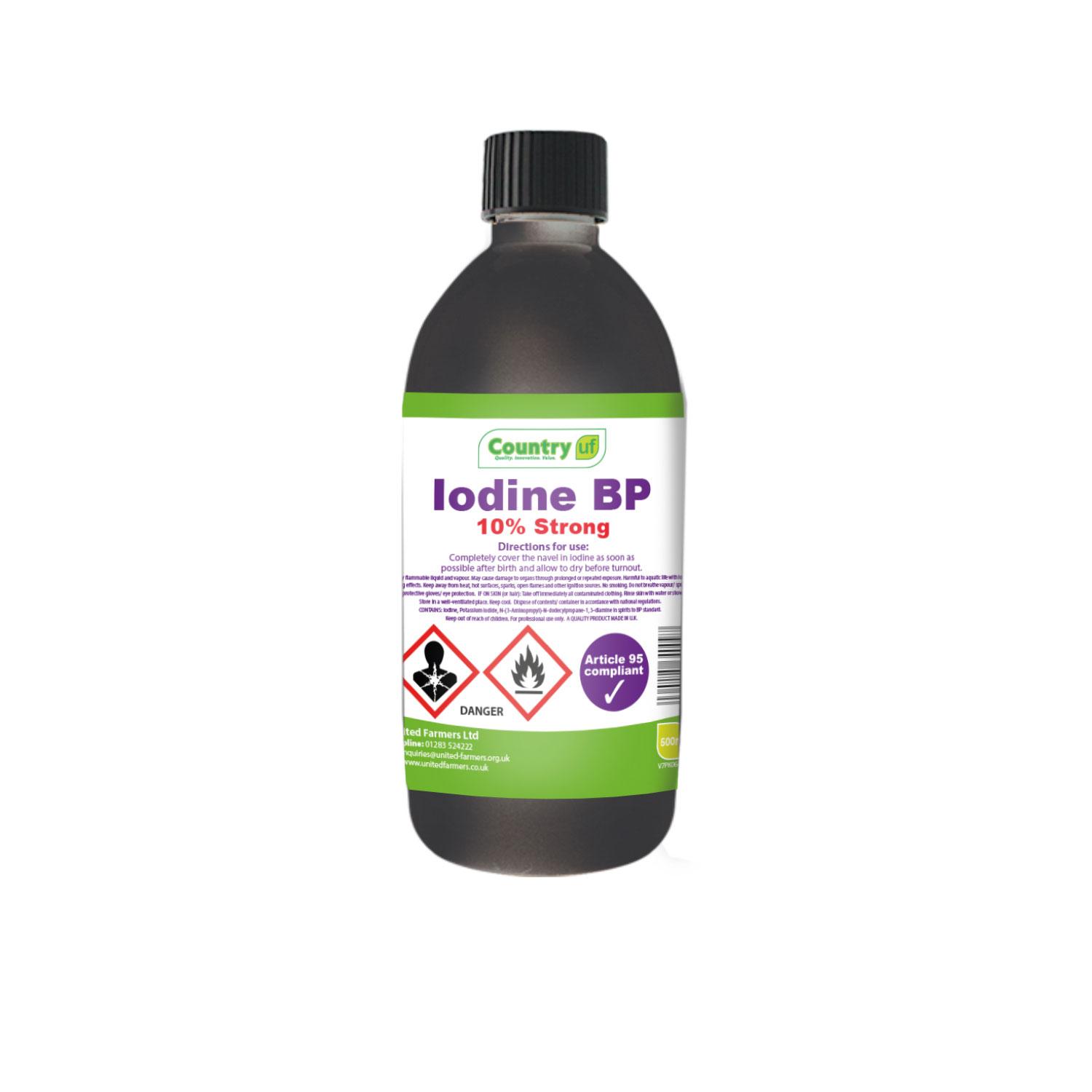 Buy Country 10% Strong Iodine 500ml from Fane Valley Stores ...