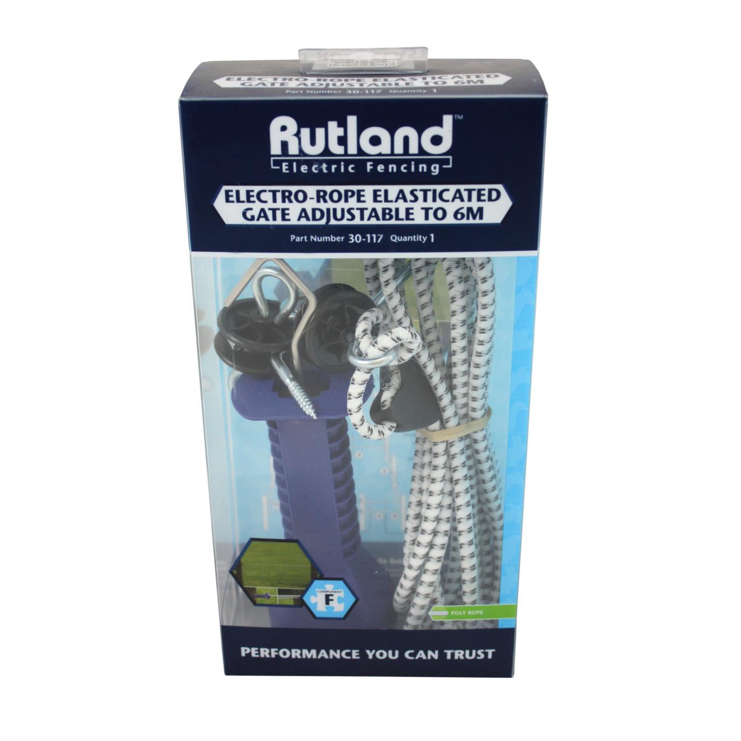 Buy Rutland Electro Rope Elasticated Gate Adjustable to 6 Metres from ...