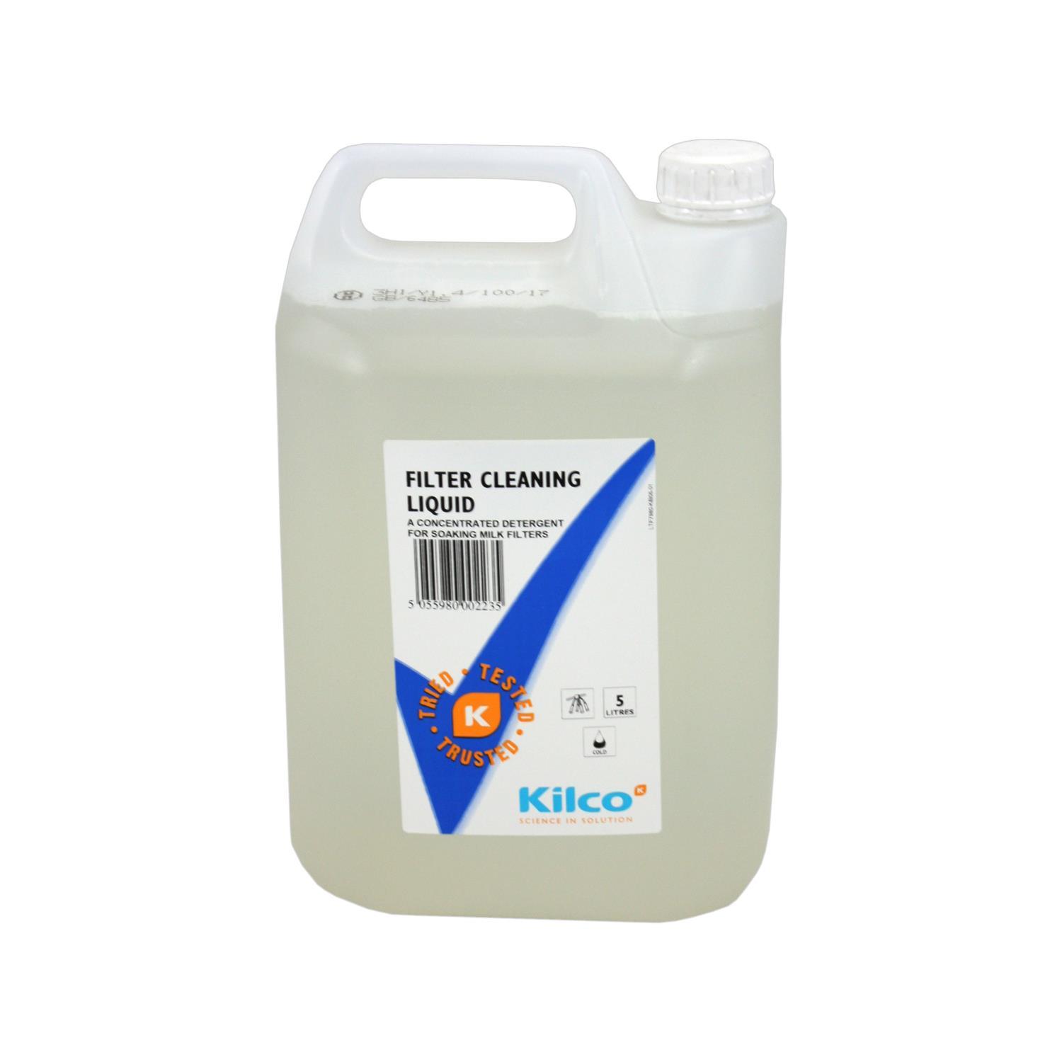 Buy Kilco Filter Cleaner Liquid 5L from Fane Valley Stores Agricultural ...