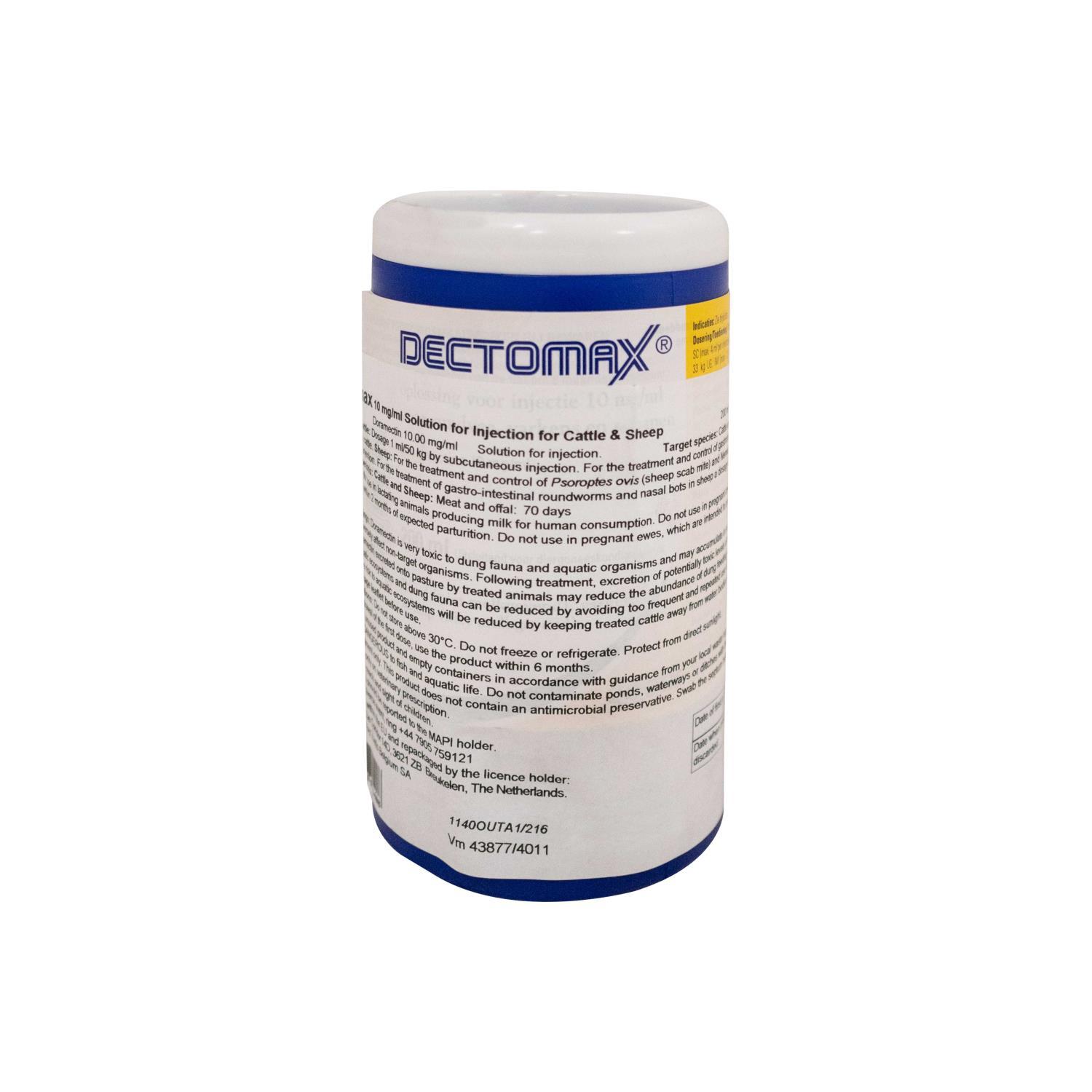 Buy Dectomax Injection 200ml from Fane Valley Stores Agricultural Supplies