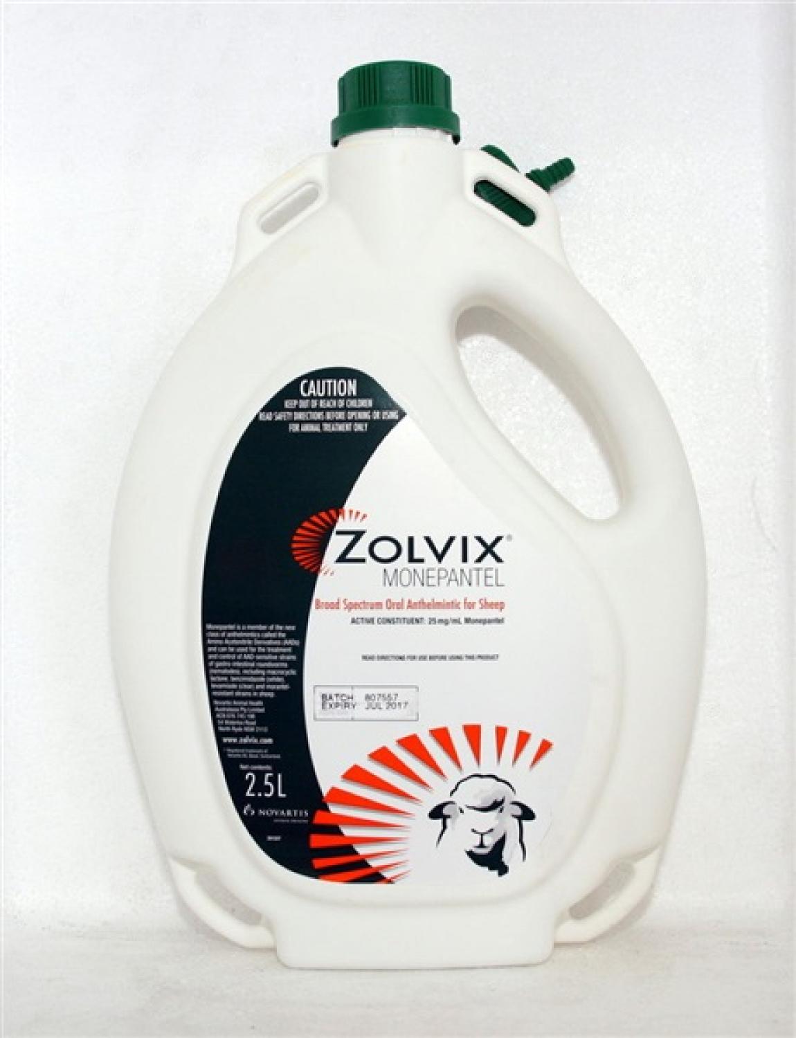 Buy Zolvix Drench 2.5L from Fane Valley Stores Agricultural Supplies