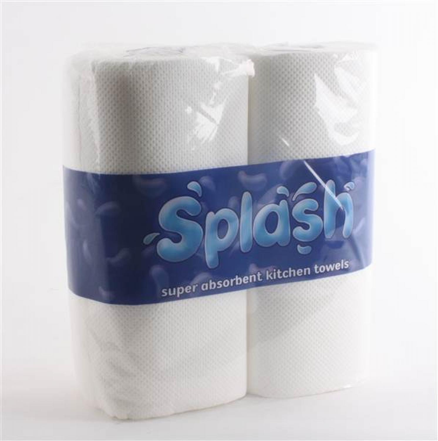 Buy Super Absorbent White Kitchen Roll 2 Pack from Fane Valley Stores ...