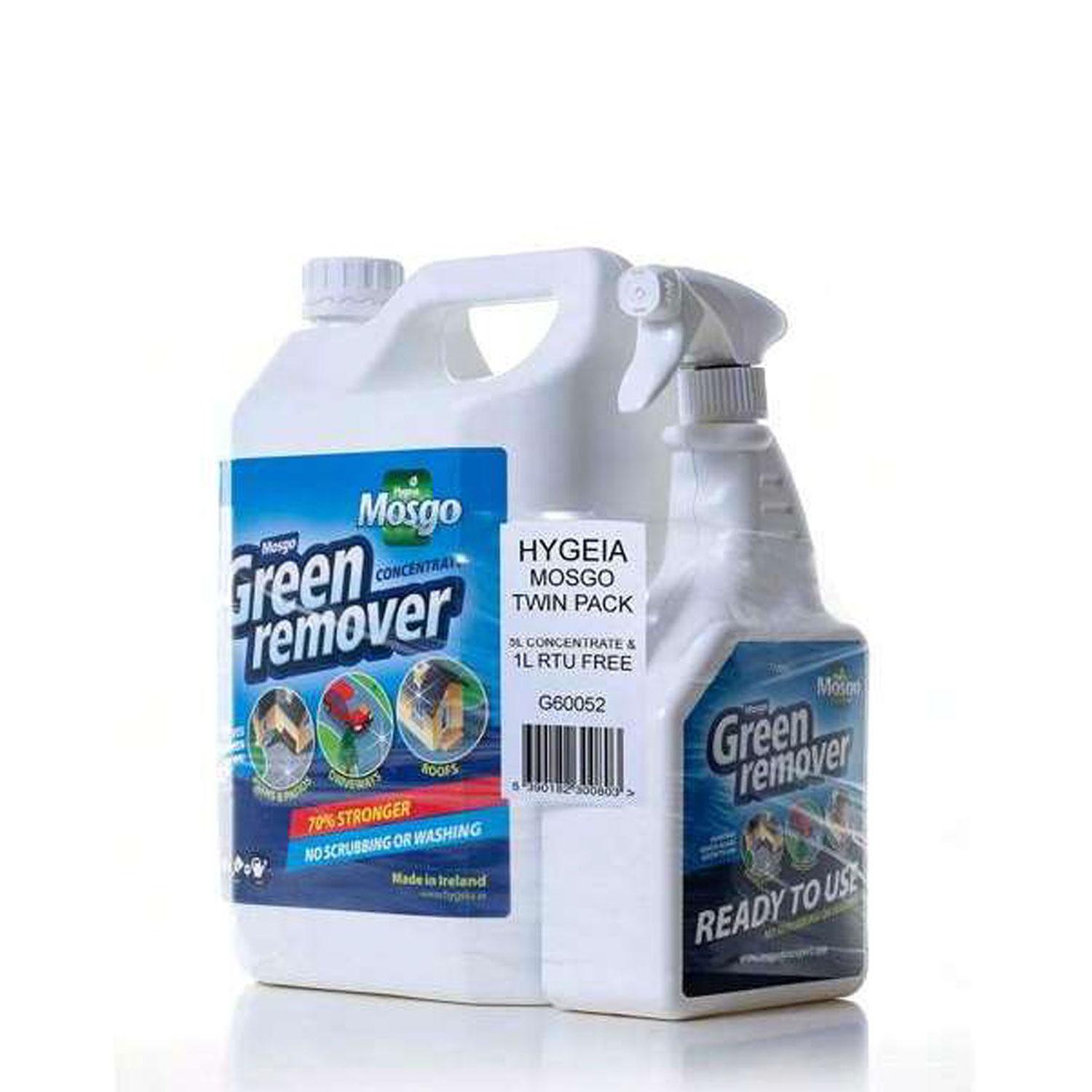 Buy Mosgo Green Remover Concentrate 5L + 1L free RTU (Branded Promo ...