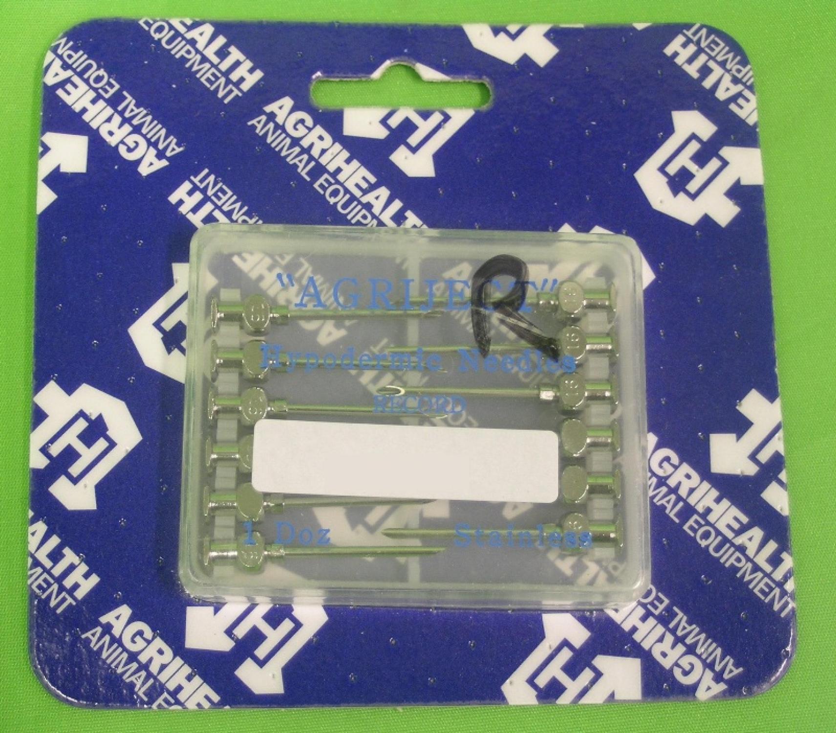 Buy Agriject Record Needles Pack of 12 from Fane Valley Stores ...