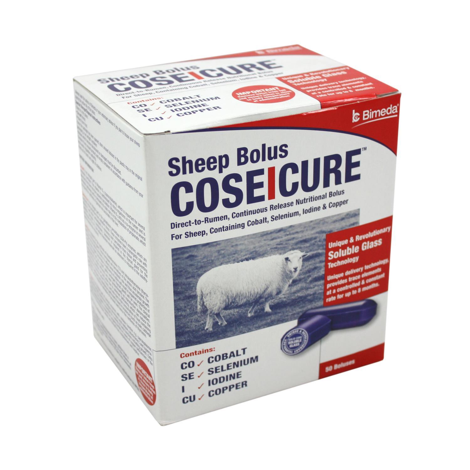 Buy Cose I Cure Sheep Bolus with Iodine 50 Pack from Fane Valley Stores ...