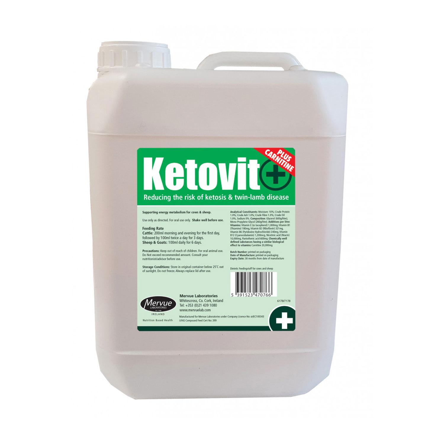 Buy Mervue Ketovit 5L from Fane Valley Stores Agricultural Supplies