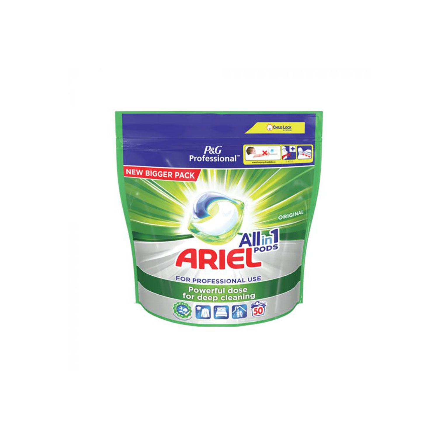 Buy Ariel Original All In 1 Pods 50 Pack from Fane Valley Stores ...