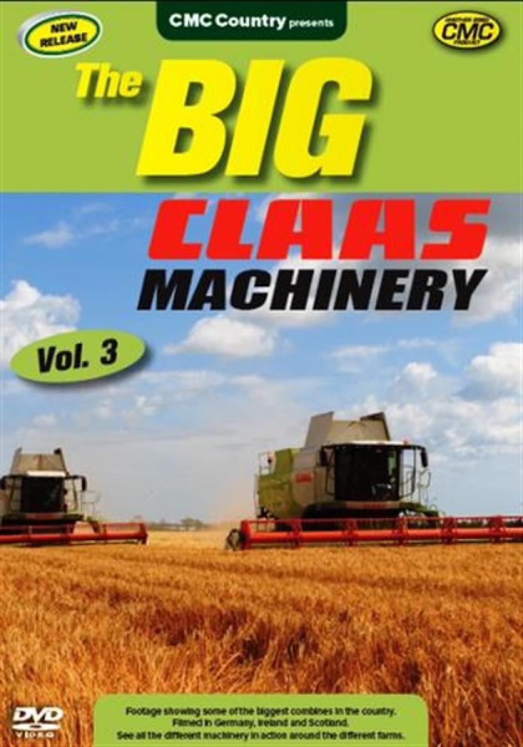Buy DVD -The Big Claas Machinery Volume 3 from Fane Valley Stores ...