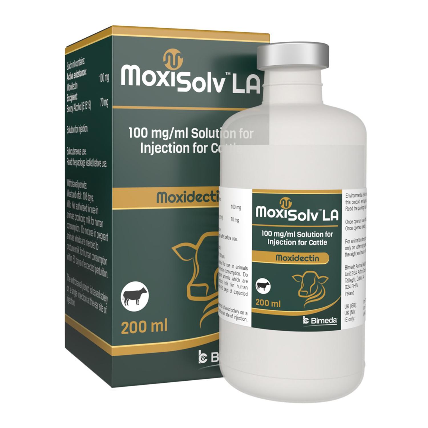 Buy Moxisolv 10% LA Cattle Injection 200ml from Fane Valley Stores ...