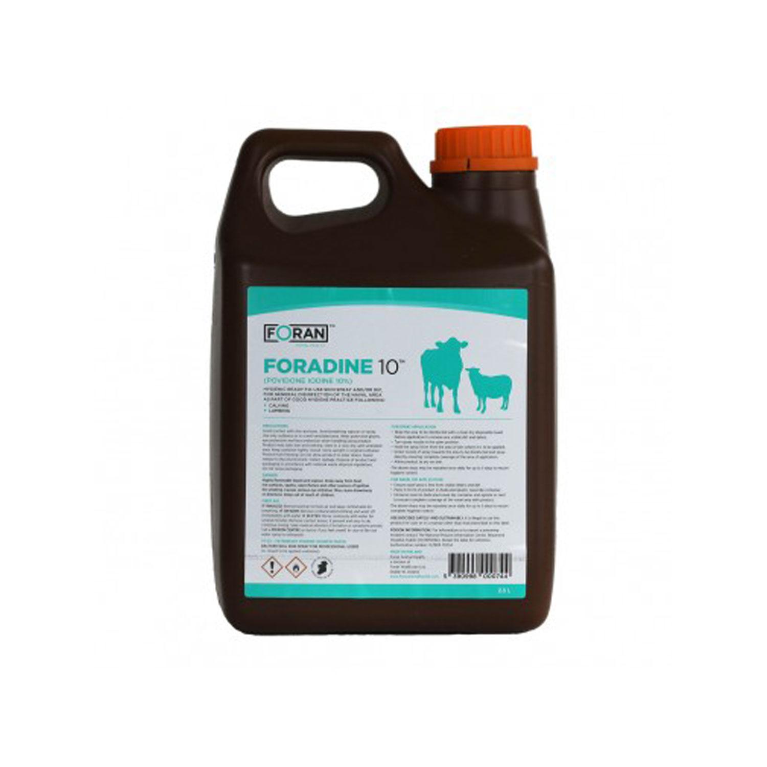 Buy Foradine 10% Spray - 2.5L from Fane Valley Stores Agricultural Supplies